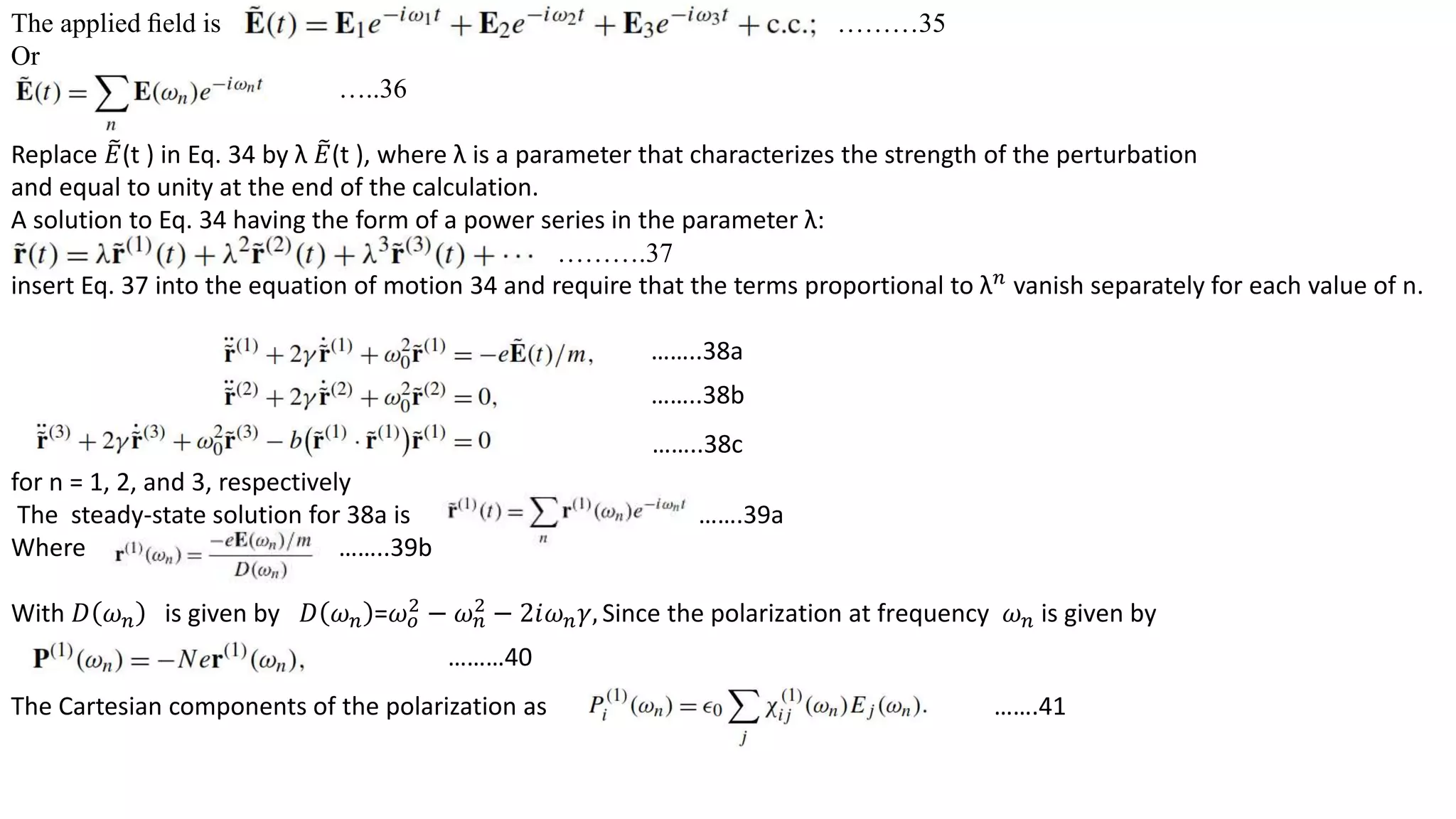 Nonlinear Optics Pptx