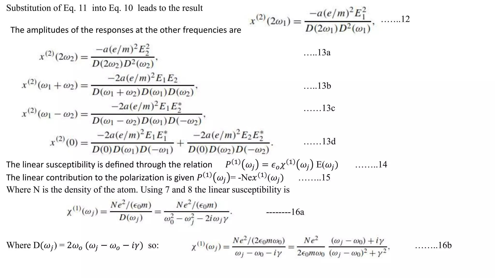 Nonlinear Optics Pptx