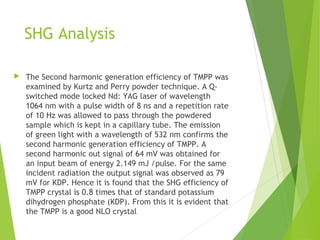 Non linear optics and SHG | PPT