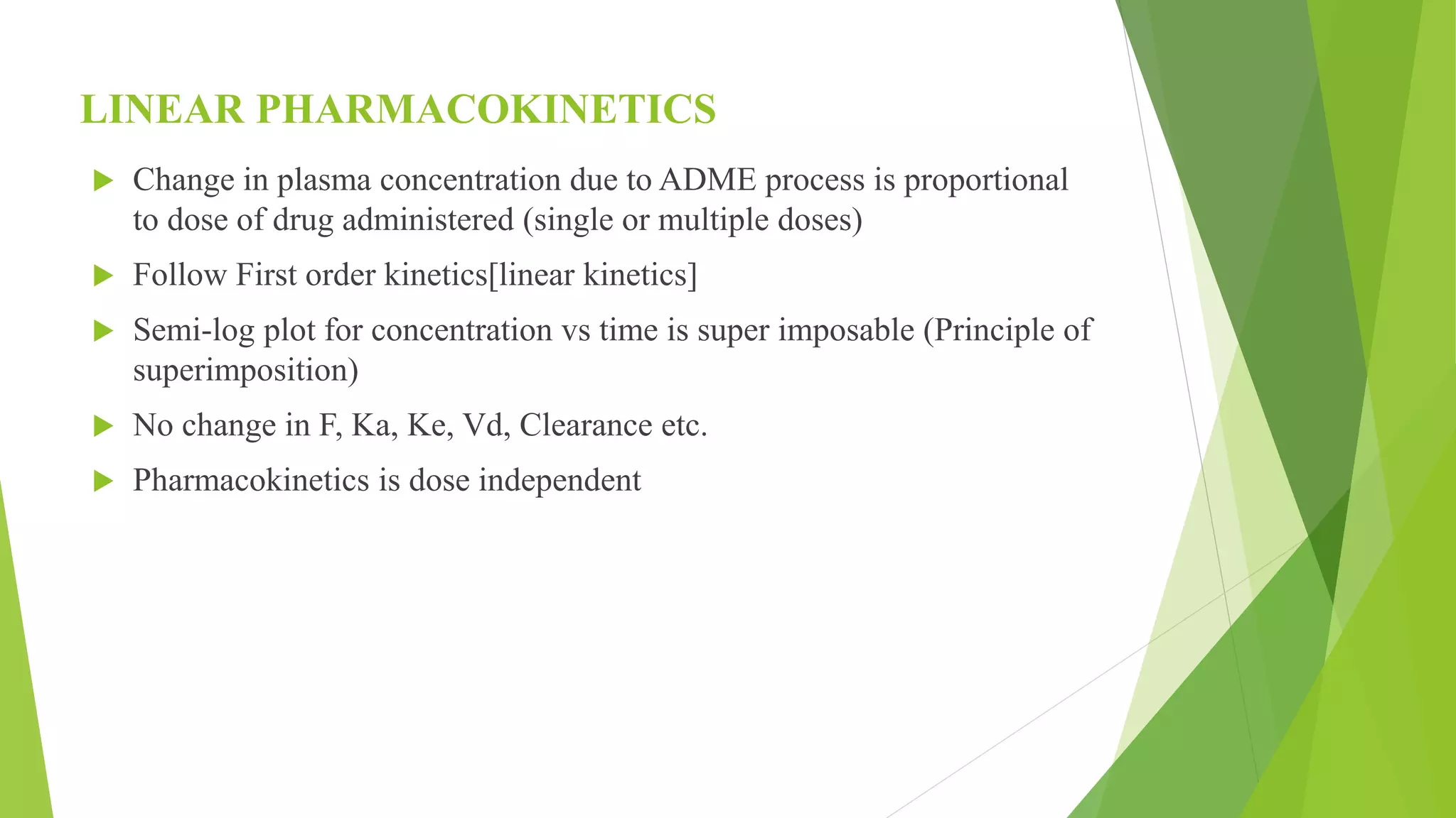 Nonlinear pharmacokinetics.pptx1[1] | PPTX