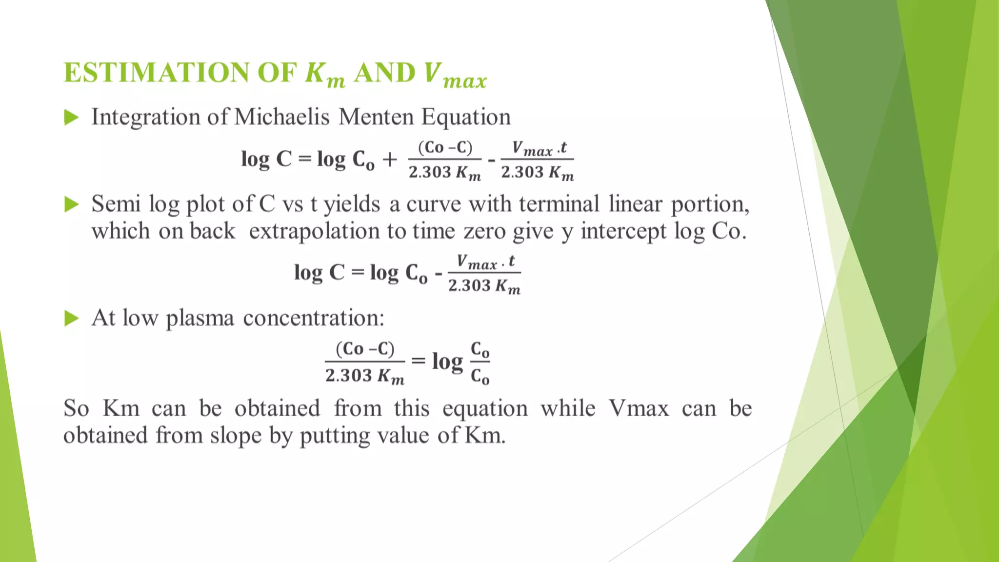 Nonlinear pharmacokinetics.pptx1[1] | PPTX