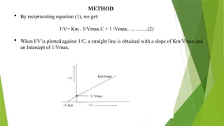 Non linear pharmacokinetics Michaelis -Menten equation | PPTX