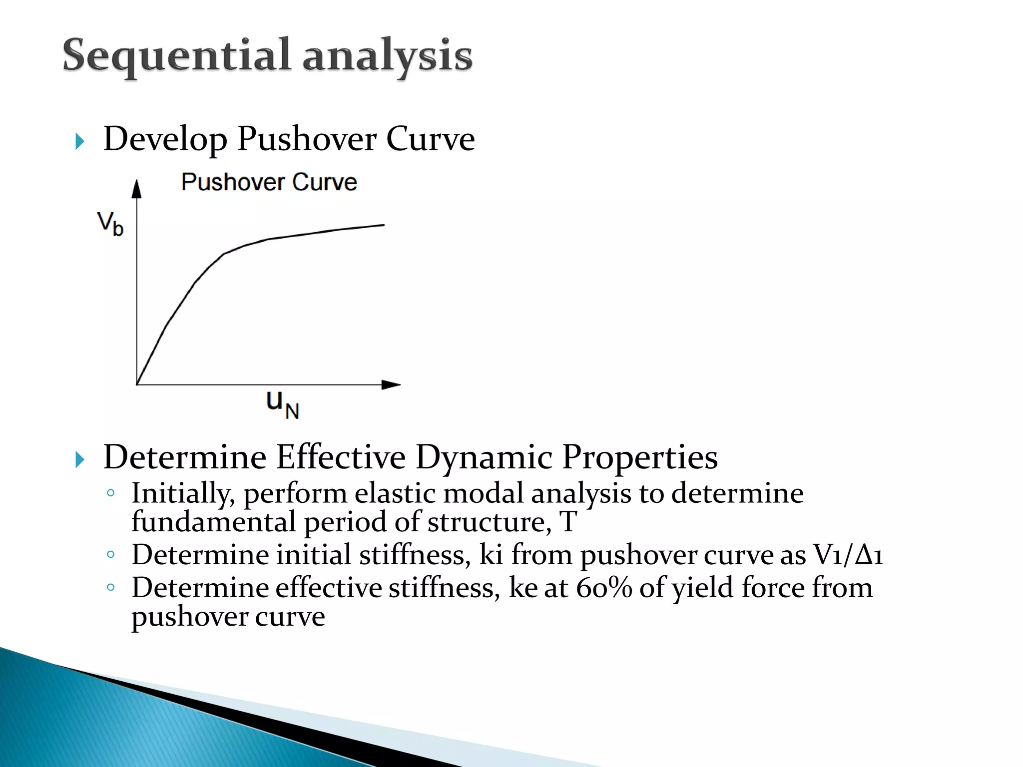 Non linear static pushover analysis | PDF | Civil Engineering Industry | Industries