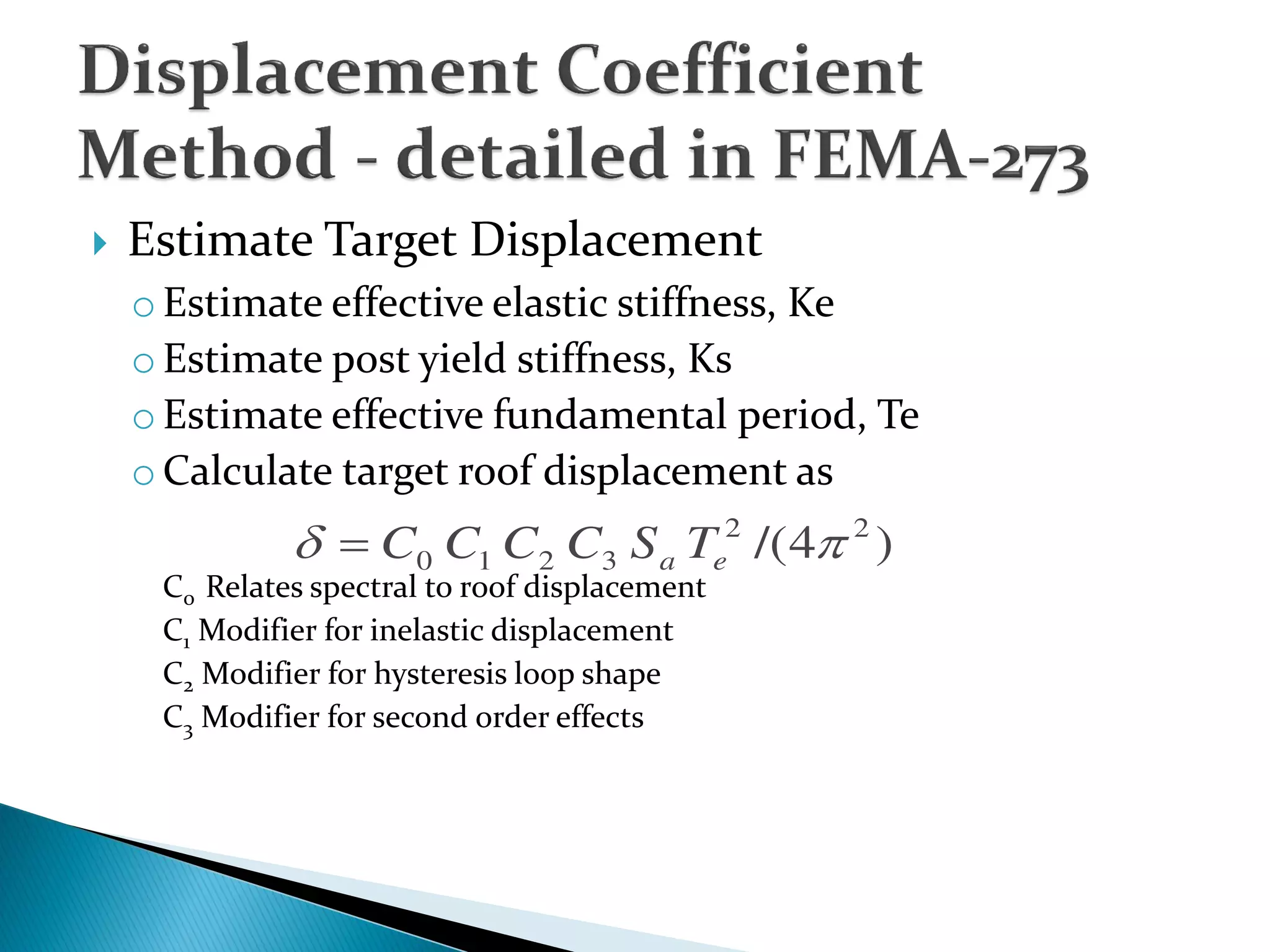 Non Linear Static Pushover Analysis Pdf Civil Engineering Industry Industries
