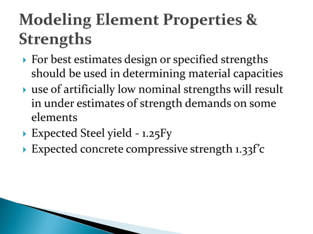 Non linear static pushover analysis | PDF | Civil Engineering Industry | Industries