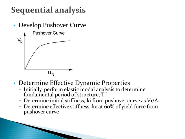 Non linear static pushover analysis | PDF | Civil Engineering Industry | Industries