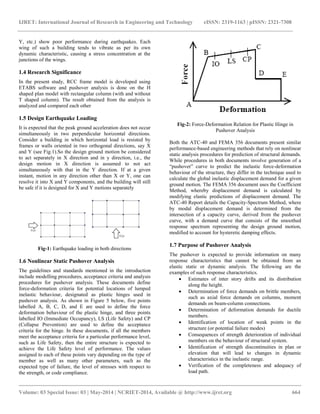 Non linear static pushover analysis of irregular space frame structure with and without t shaped ...