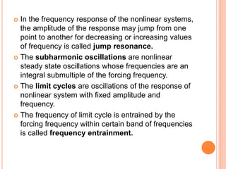Nonlinear systems | PPTX