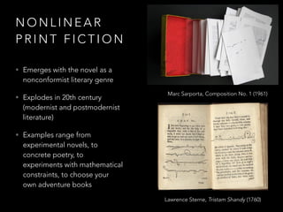 Nonlinear Writing | PPT