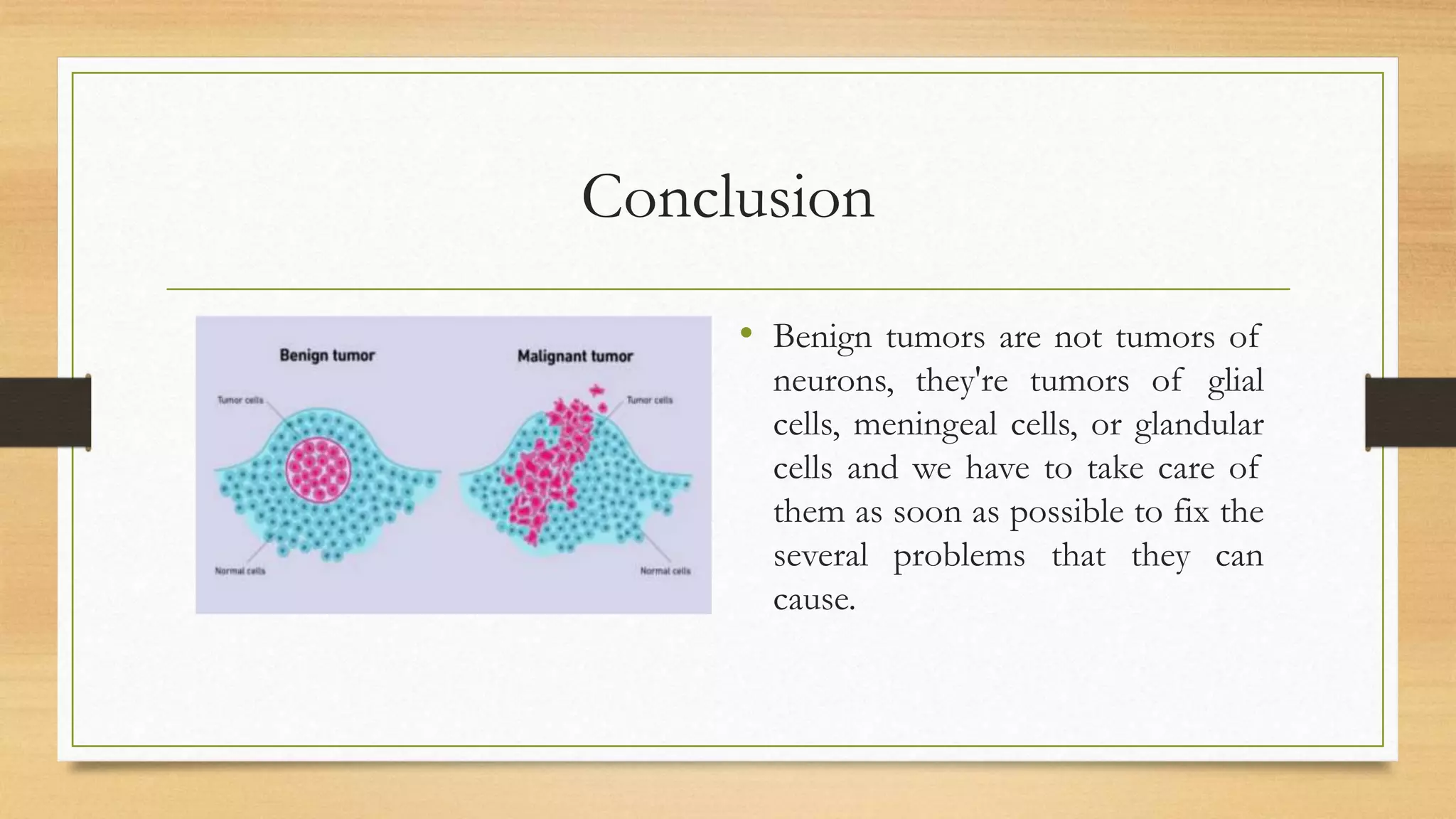 Non malignant tumor.pptx