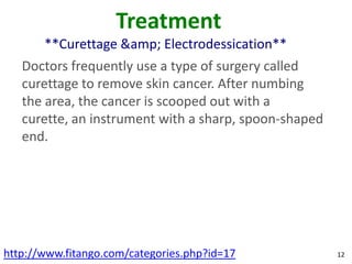Non-Melanoma Skin Cancer | PPTX