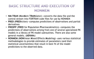 NONMEM Mixed Effects Modeling M. Pharm, B. Pharm.pptx