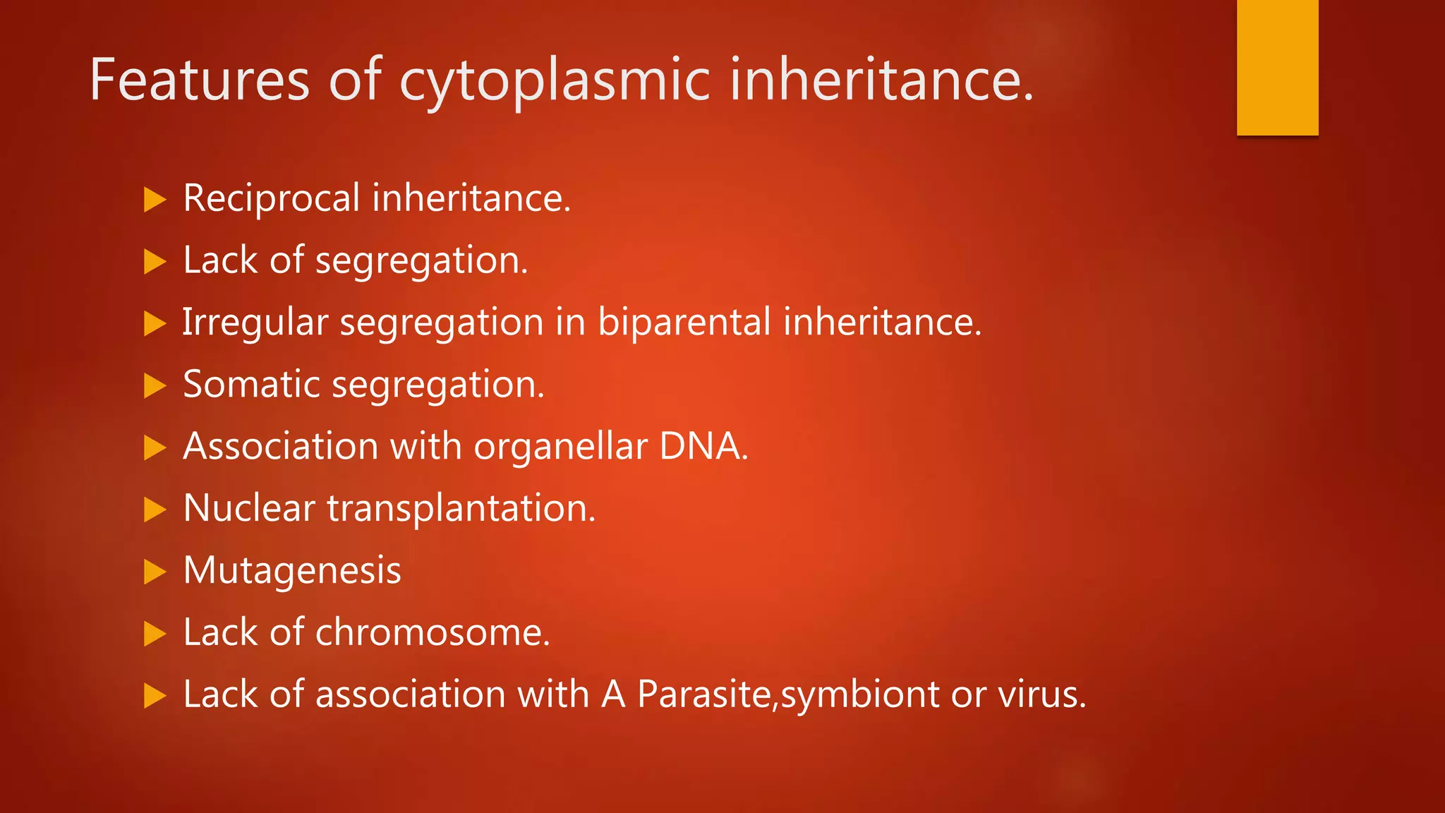 Non Mendelian inheritance | PPT