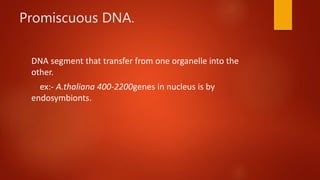 Non Mendelian inheritance | PPT