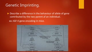 Non Mendelian inheritance | PPT