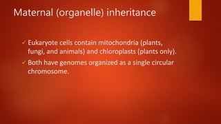 Non Mendelian inheritance | PPT