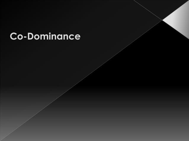 Non mendelian inheritance | PPTX | Genetics | Science