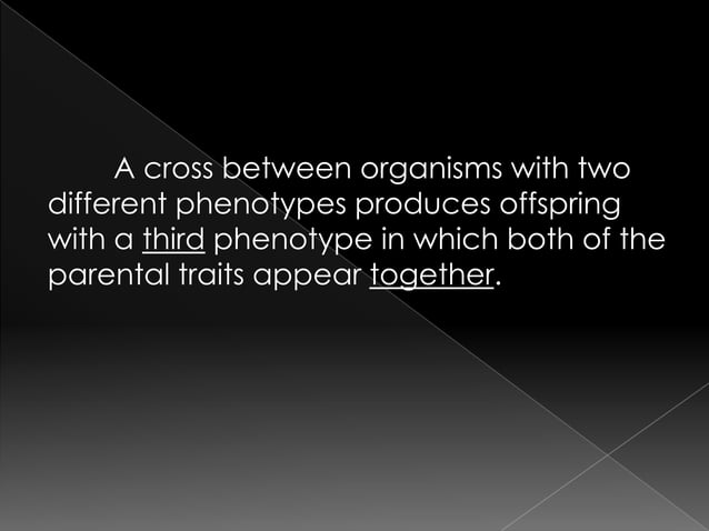 Non mendelian inheritance | PPTX | Genetics | Science