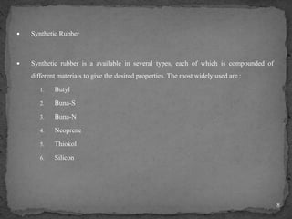 Non metallic materials | PPTX