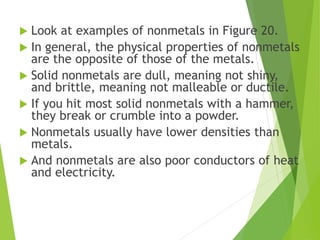 Nonmetals 2 | PPTX | Chemistry | Science