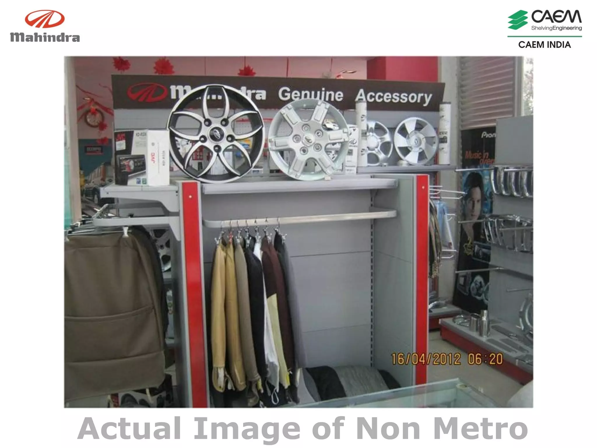 Accessories Display for Mahindra & Mahindra - Non metro cities by CAEM ...