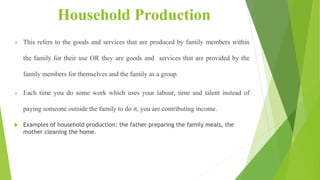 Non-money Income | PPTX