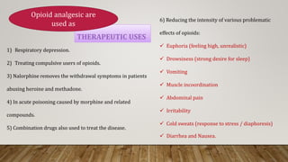 Non narcotic: Agonist antagonist | PPT