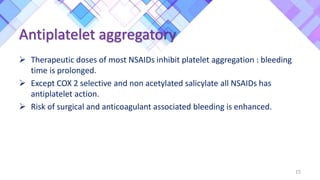 Non narcotic analgesics | PPTX