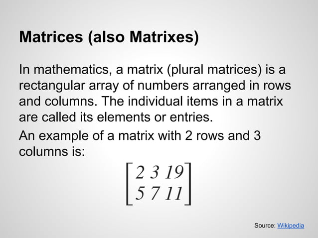 Beginners Guide to Non-Negative Matrix Factorization | PDF | Physics ...