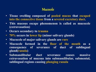 non neoplastic disorders of salivary glands | PPTX