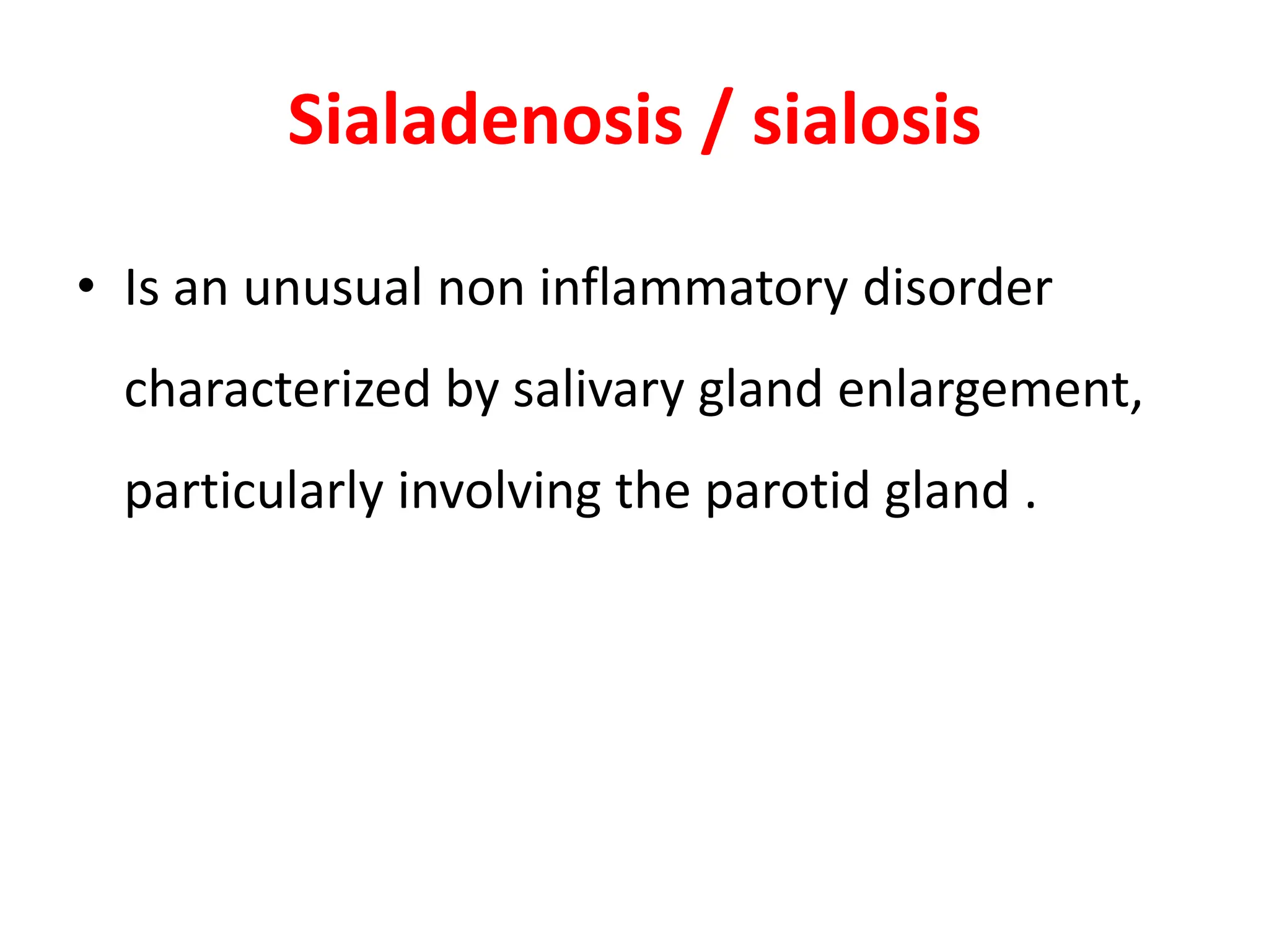 non neoplastic salivary gland diseases.ppt