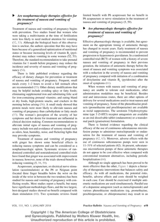 Non nghen trong thai ky - nausea and vomiting of pregnancy - ACOG ...