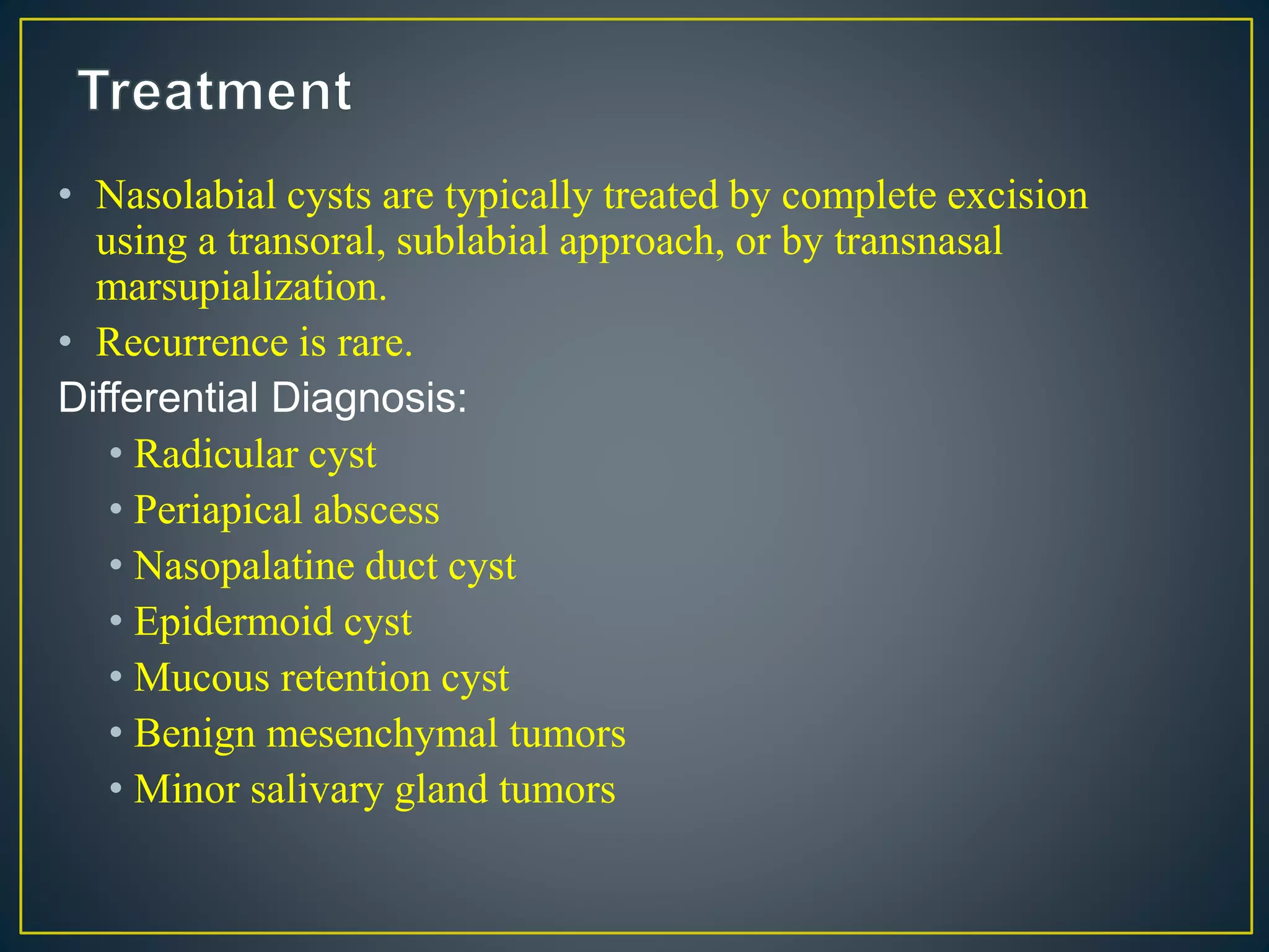 Non odontogenic cyst and pseudo cyst of the jaw- seminar 2- ORIGINAL.pptx