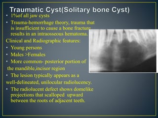 Non odontogenic cyst and pseudo cyst of the jaw- seminar 2- ORIGINAL.pptx