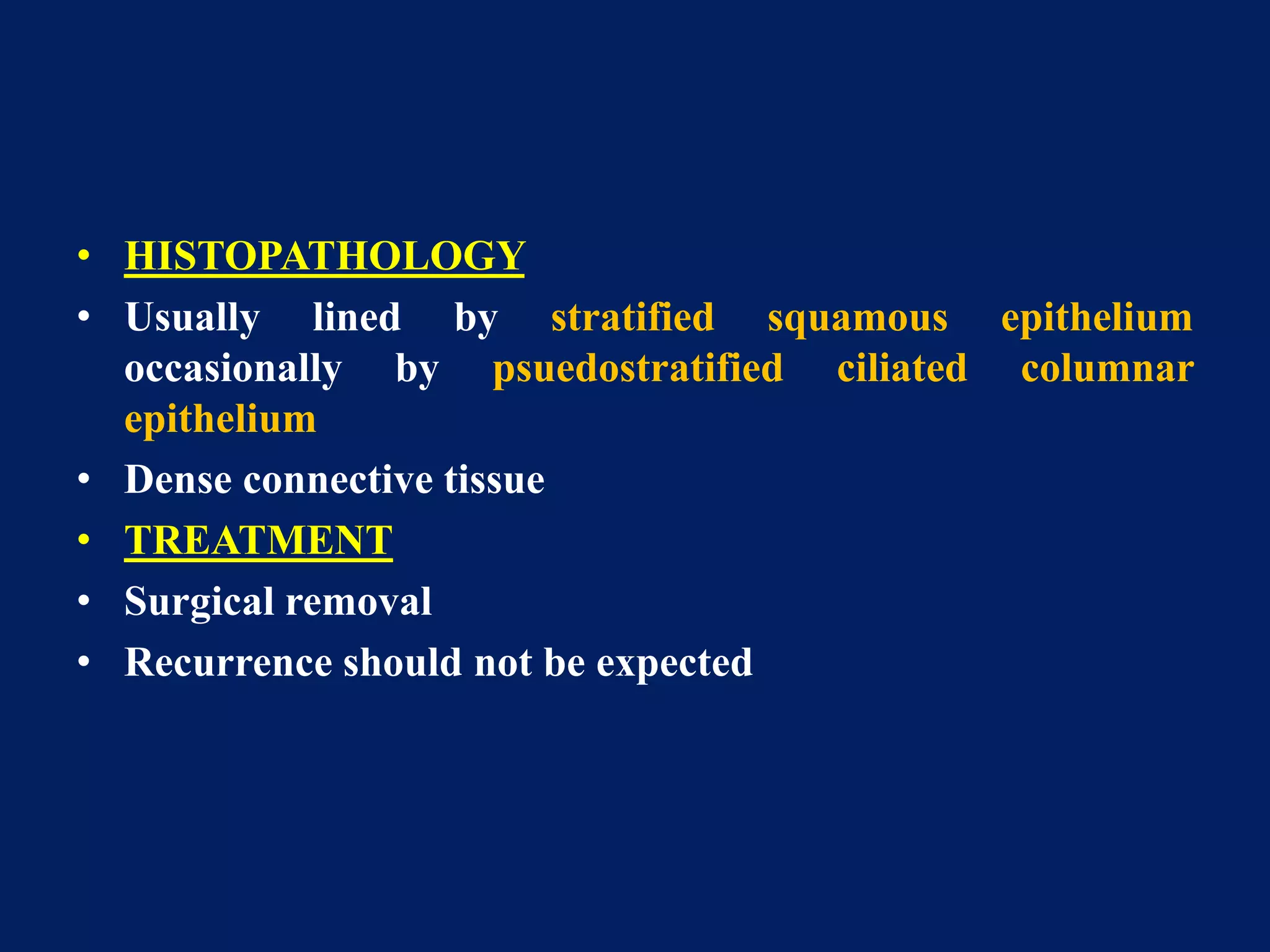 Non odontogenic cysts or fissural cysts | PPTX