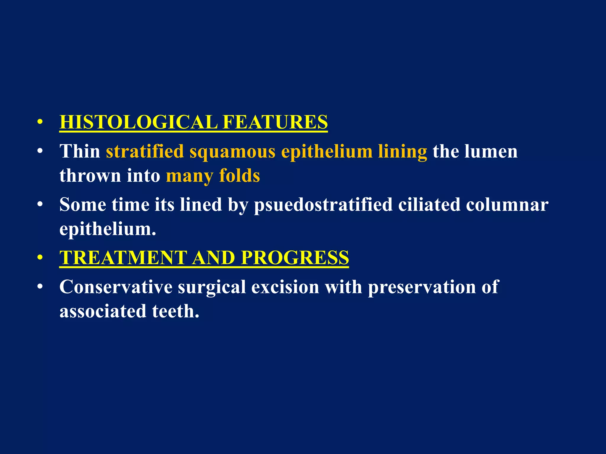 Non odontogenic cysts or fissural cysts | PPTX