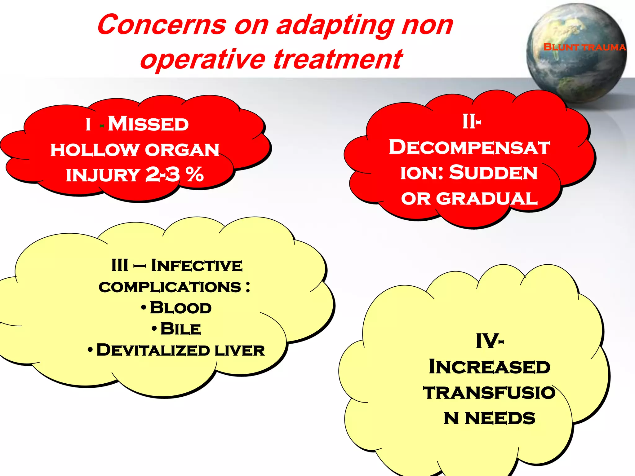 Non operative management of blunt abdominal trauma | PDF