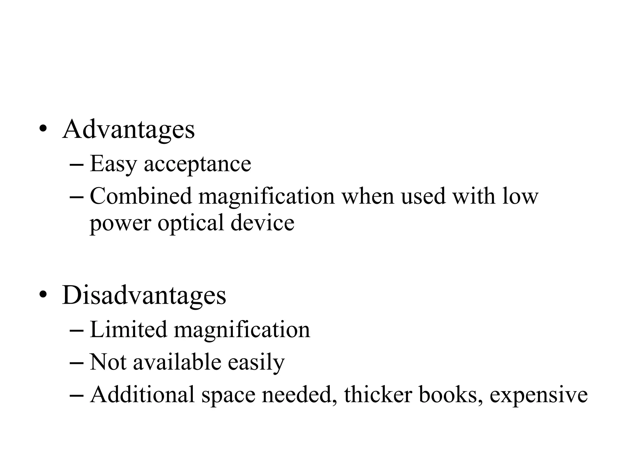 Non optical devices in Low Vision | PPT