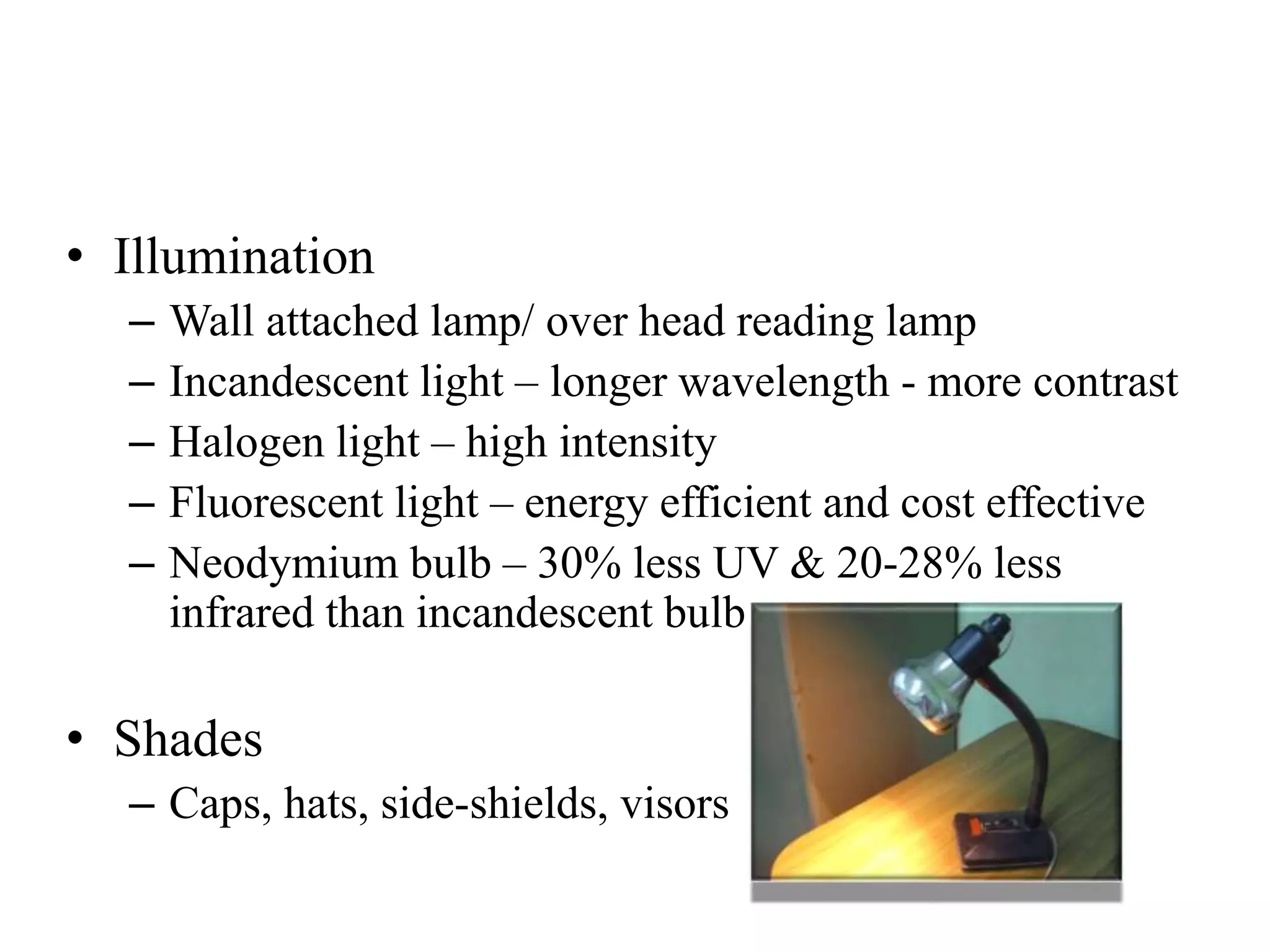 Non optical devices in Low Vision | PPT