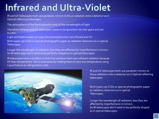 Non optical telescopes presentation | PPTX