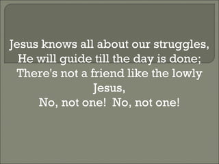 No not one | PPT