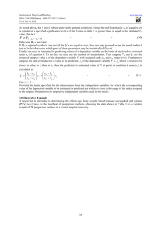 Nonparametric approach to multiple regression | PDF