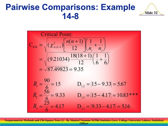 Nonparametric Methods And Chi Square Tests 1 Pptx