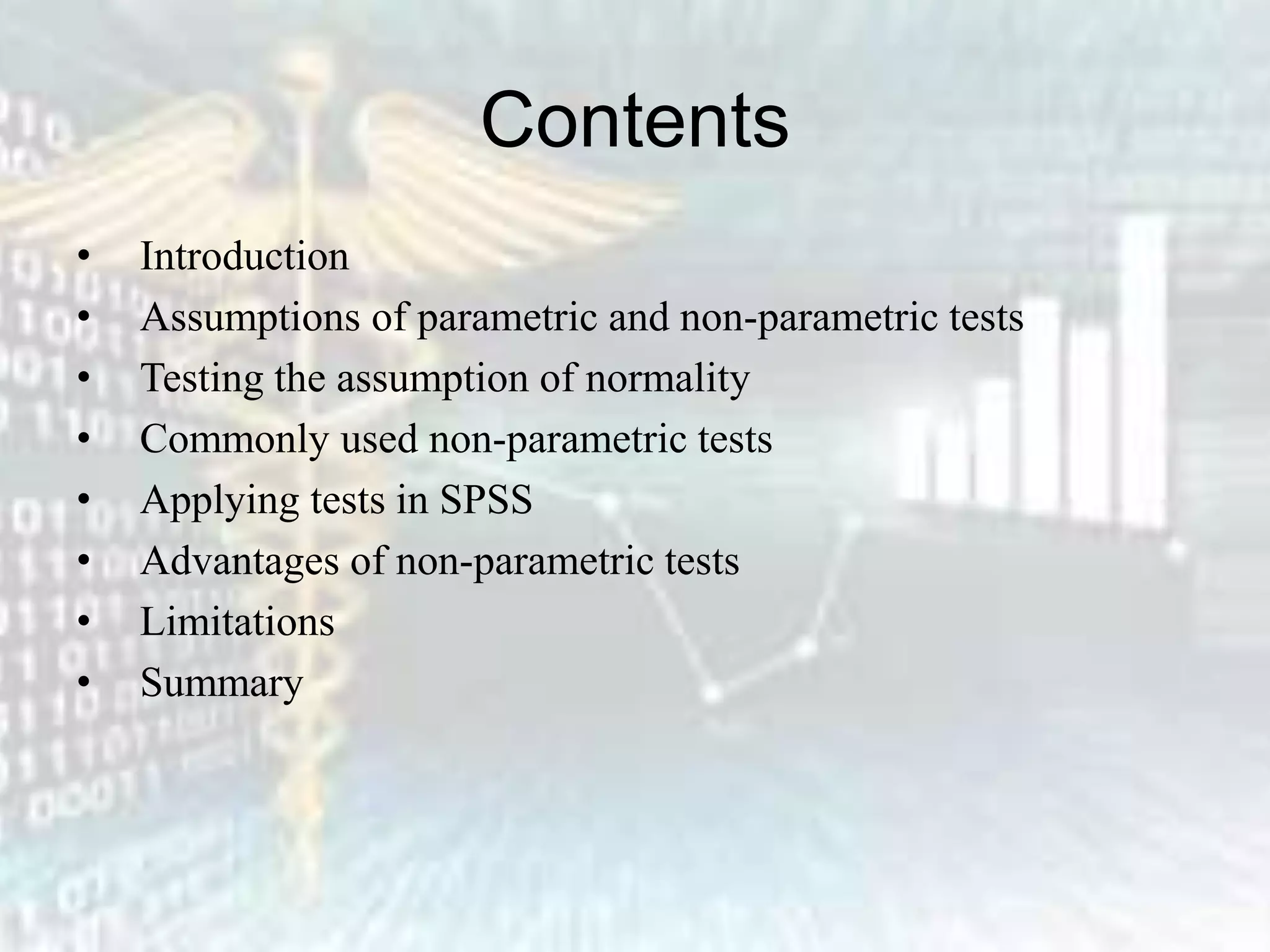 Non Parametric Tests Pptx