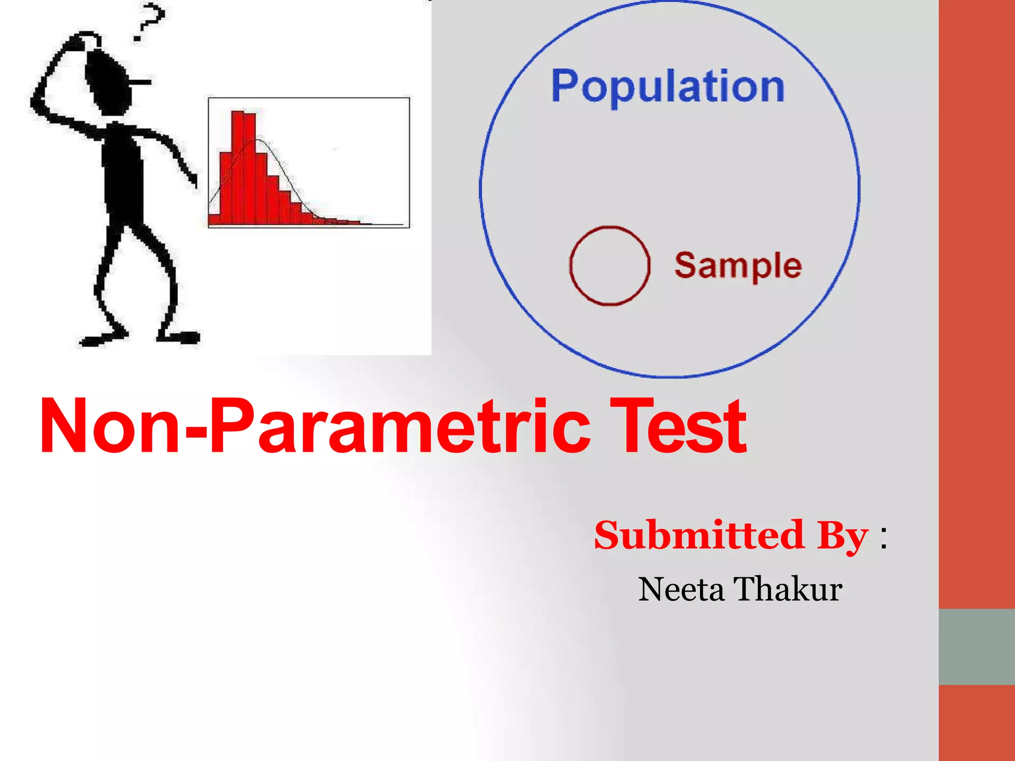 Non parametric test | PPTX