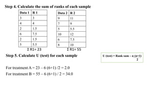 Non parametric test | PPTX