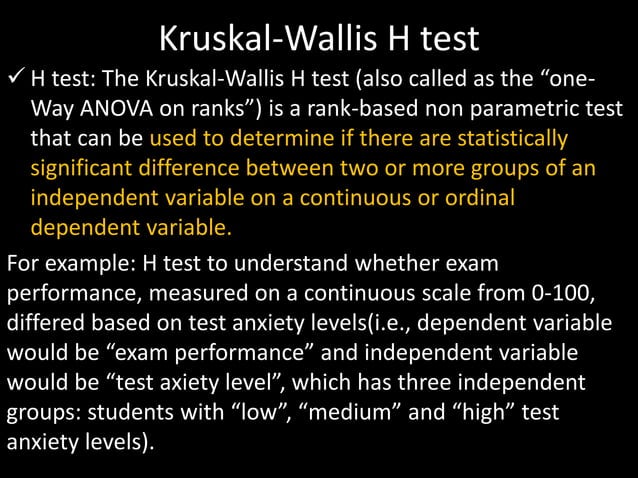 Non Parametric Test 8 Pptx 6127