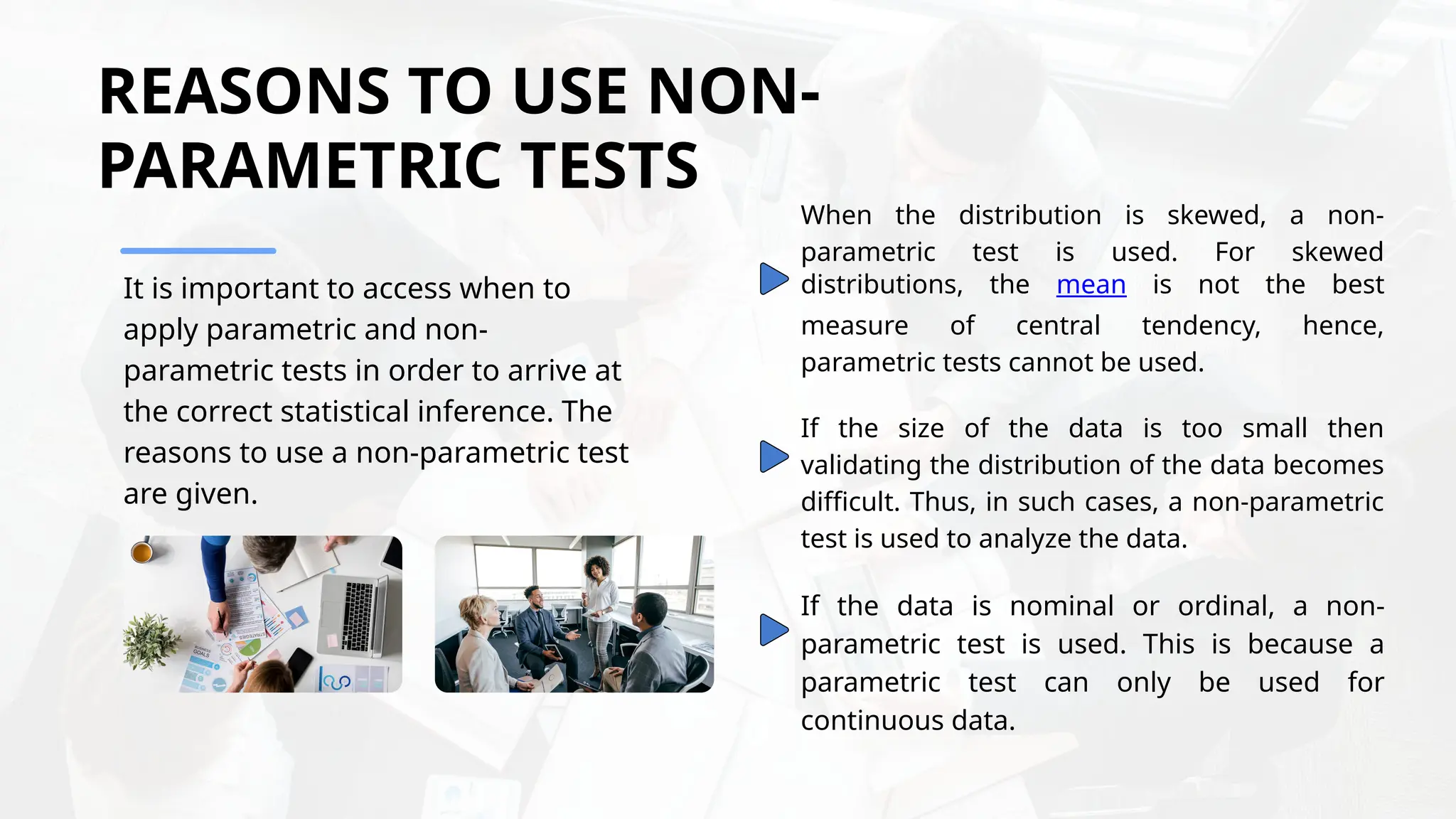 NON PARAMETRIC TEST OVERVIEW DEFINITION AND TYPES | PPTX