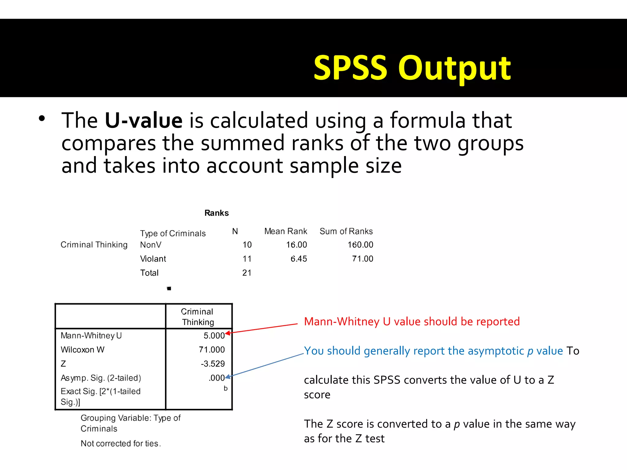 Non parametric tests | PPT