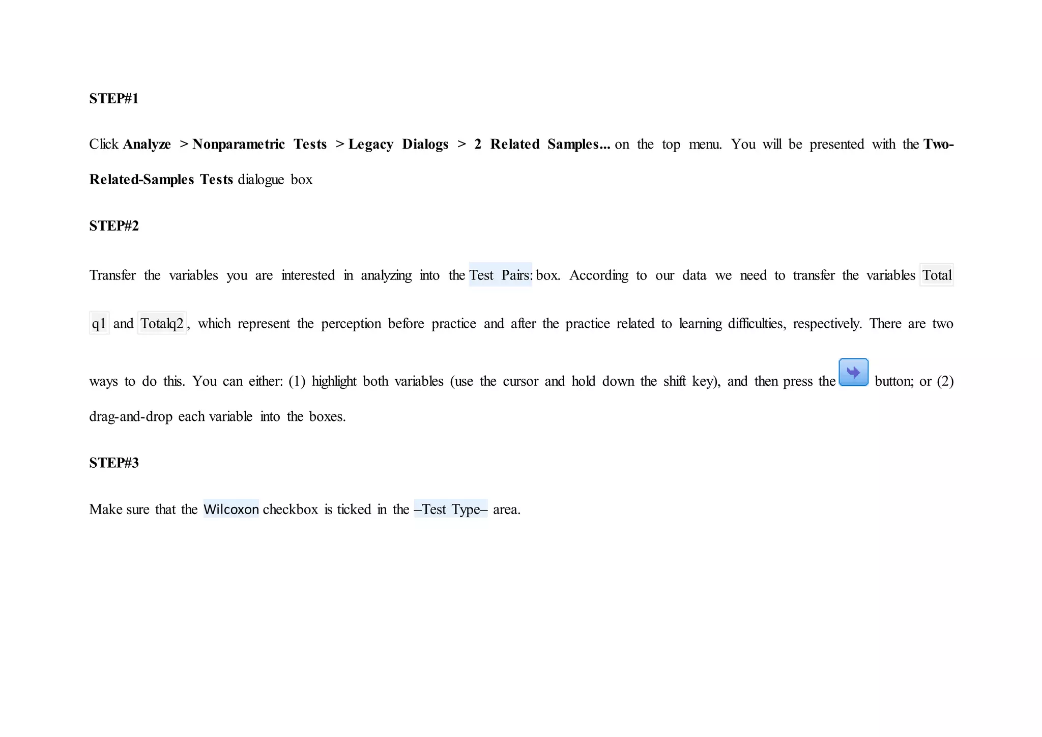 Nonparametric tests assignment | DOCX